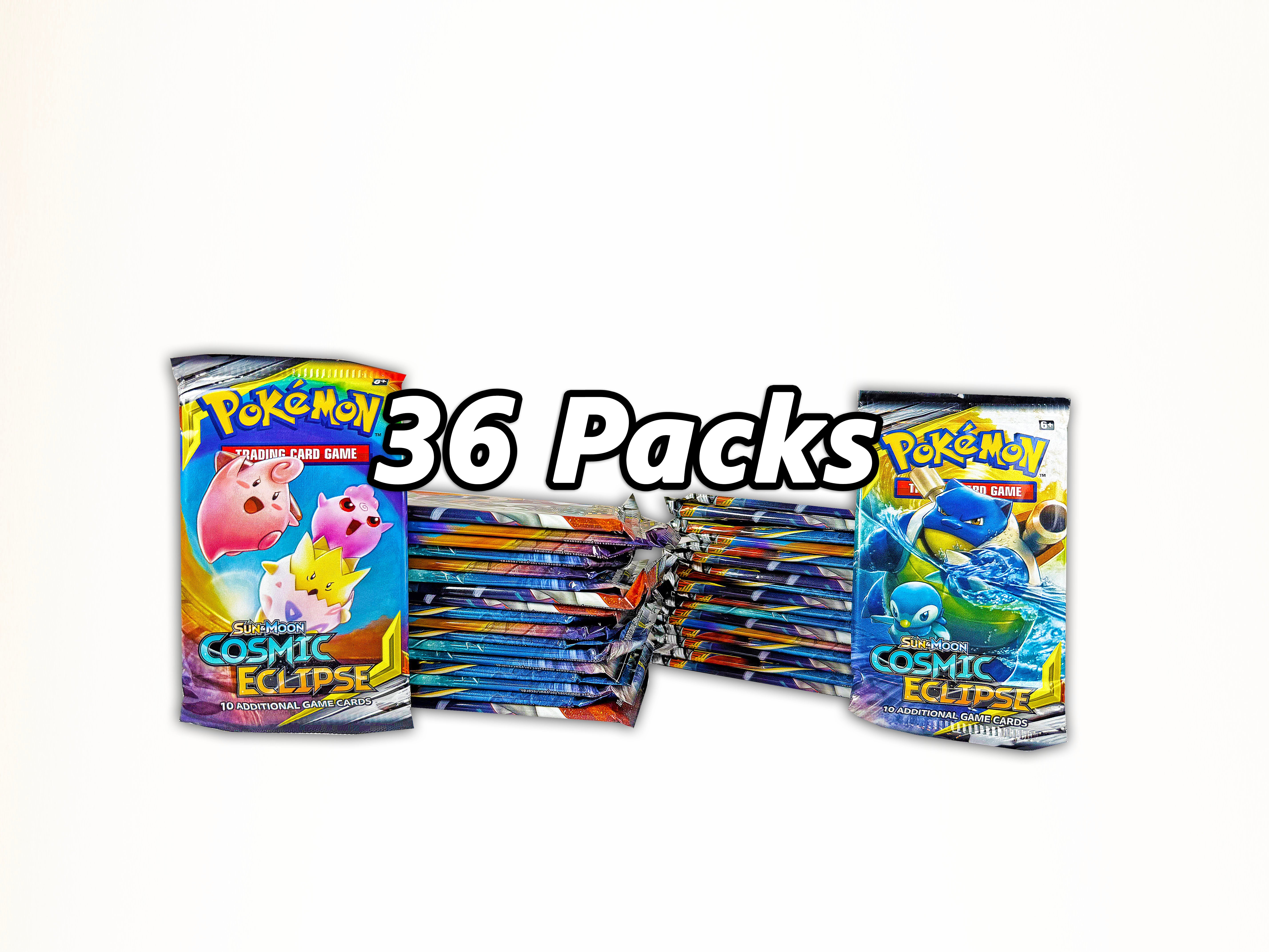 36 Cosmic Eclipse Booster Packs – The Pokécave