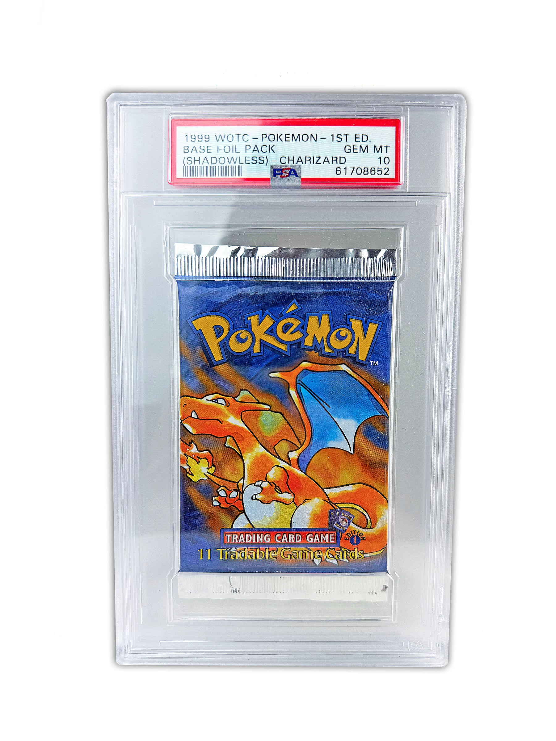 PSA 10 1999 1st Edition Shadowless Base Charizard Pack – The Pokécave